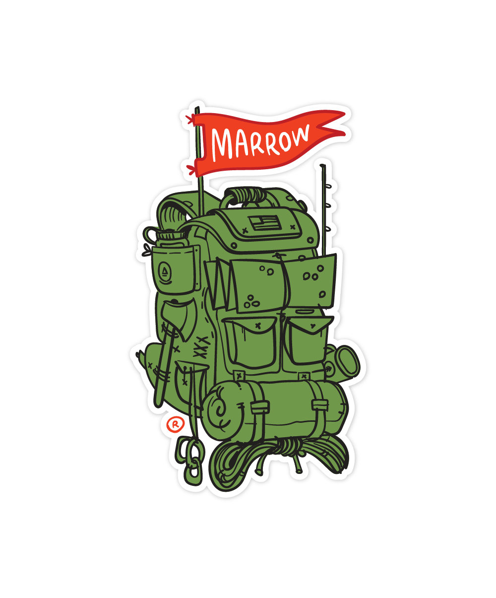 Marrow | Cactus Land Sticker | Heavy on the Marrow | · Marrow Clothing ...